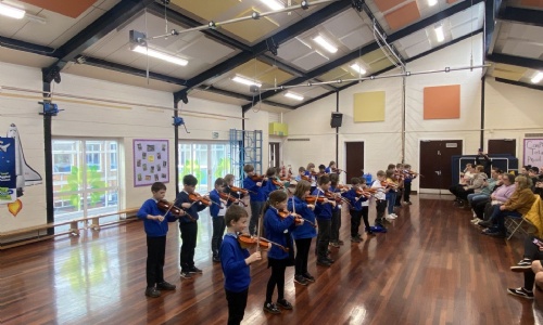 Forest View Primary School - Falcons violin performance