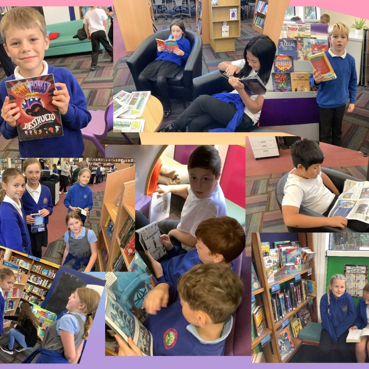 Forest View Primary School - Cinderford Library Visits
