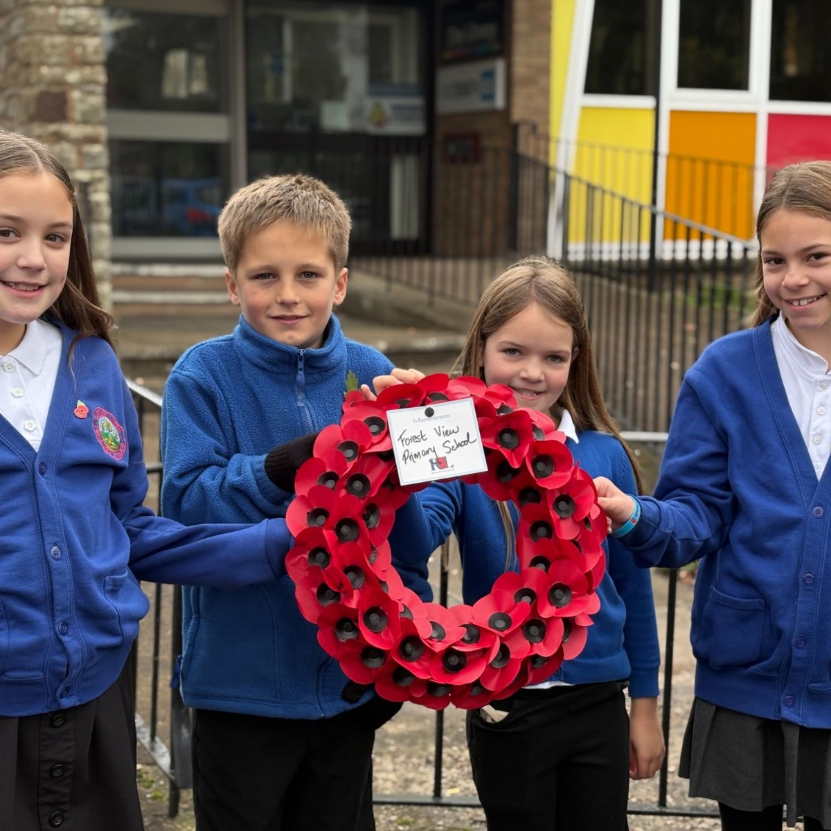Forest View Primary School - Remembrance Sunday Parade