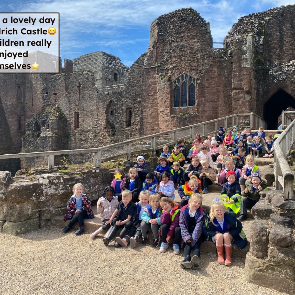 Forest View Primary School - EYFS visit Goodrich Castle