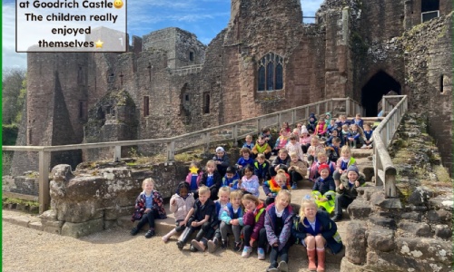 Forest View Primary School - EYFS visit Goodrich Castle