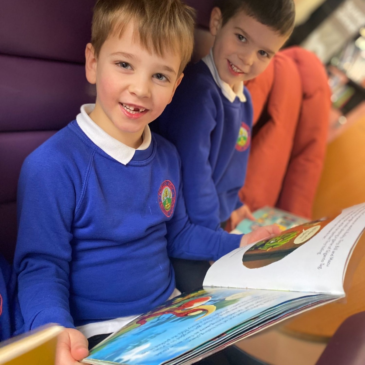 Forest View Primary School - EYFS Visit Cinderford Library