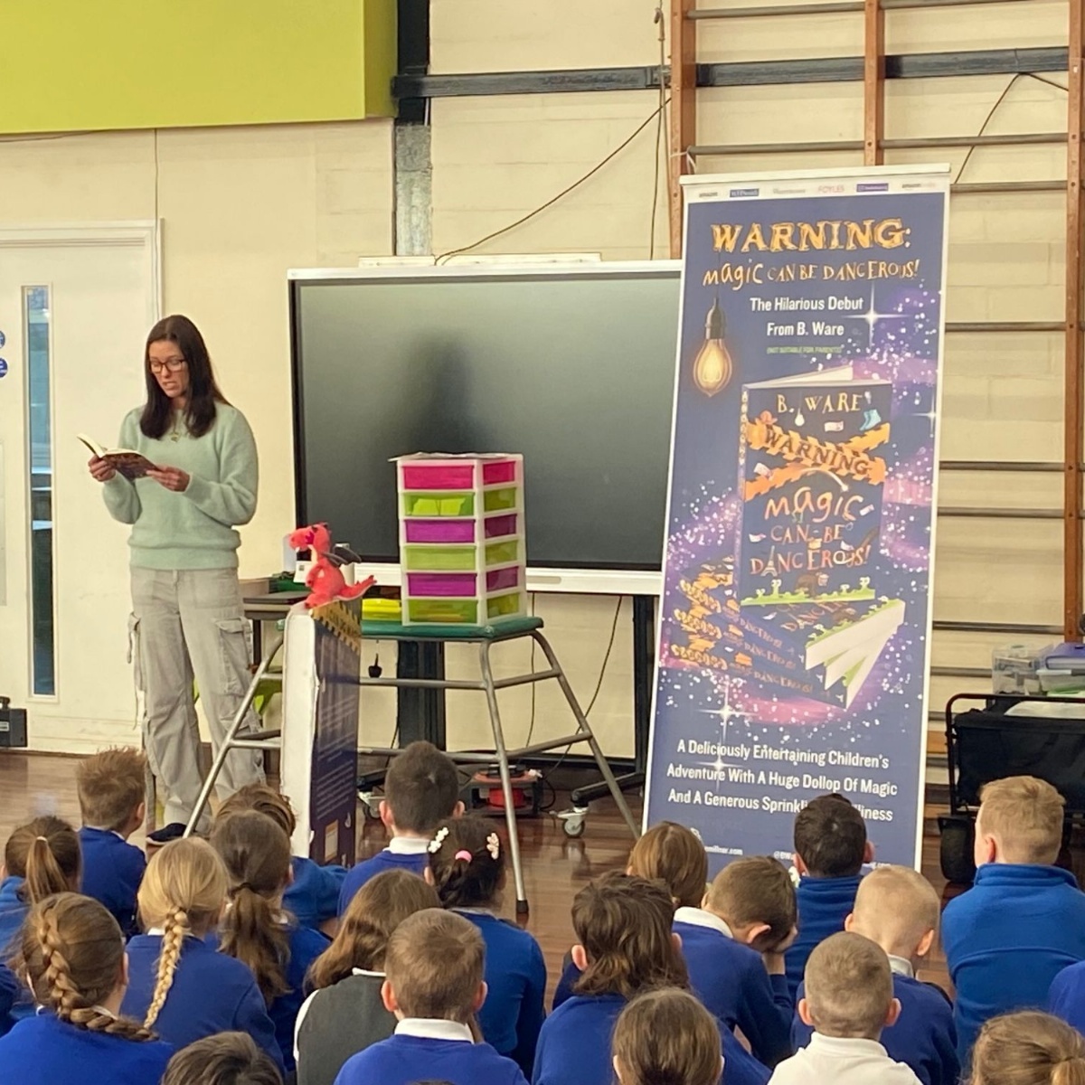 Forest View Primary School - KS2 Author Visit - B. Ware